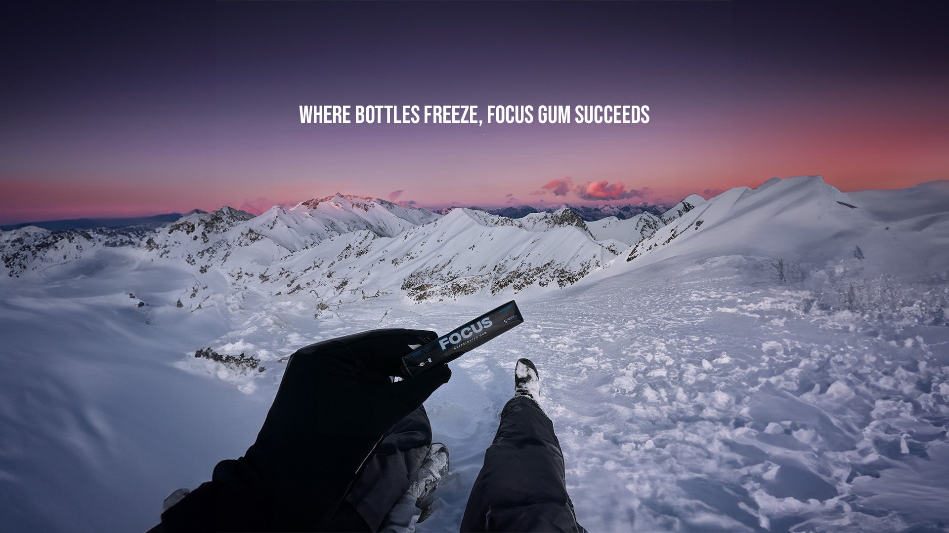 Focus Caffeinated Gum for Energy & Focus | No Coffee, No Crash